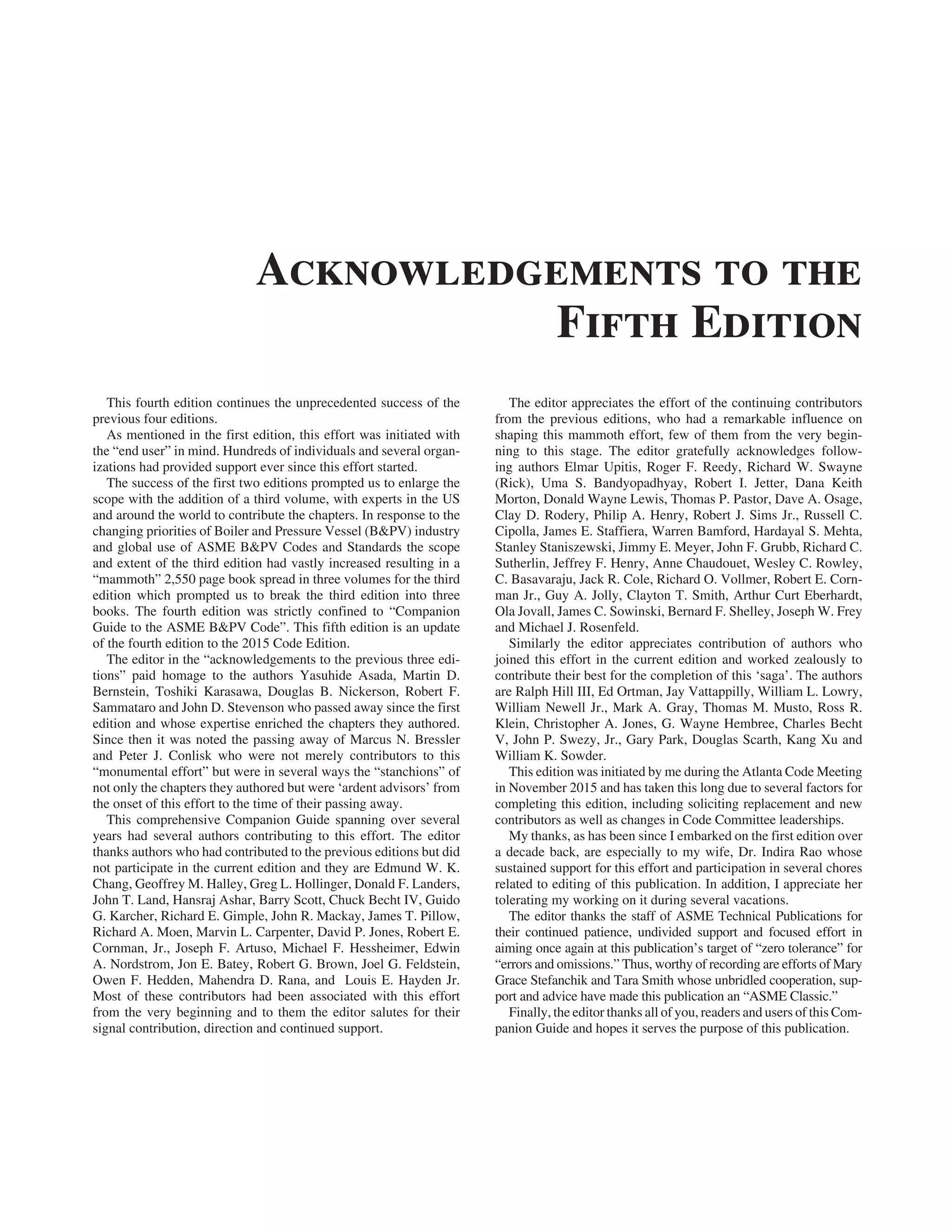 Companion Guide to the Asme Boiler & Pressure Vessel Codes. Vol. 1 ...