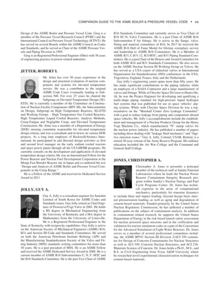 Companion Guide to the Asme Boiler & Pressure Vessel Codes. Vol. 1 ...