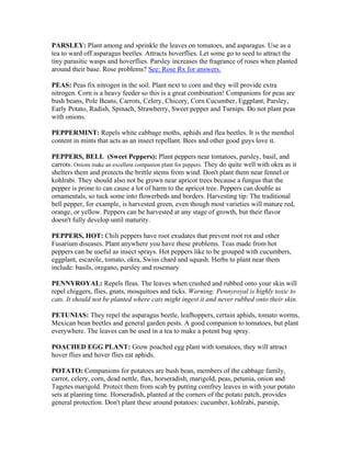 Companion Planting - Madland | PDF