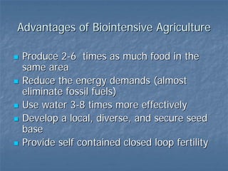 Grow Biointensive Farming and Gardening a Sustainable Agricultural ...