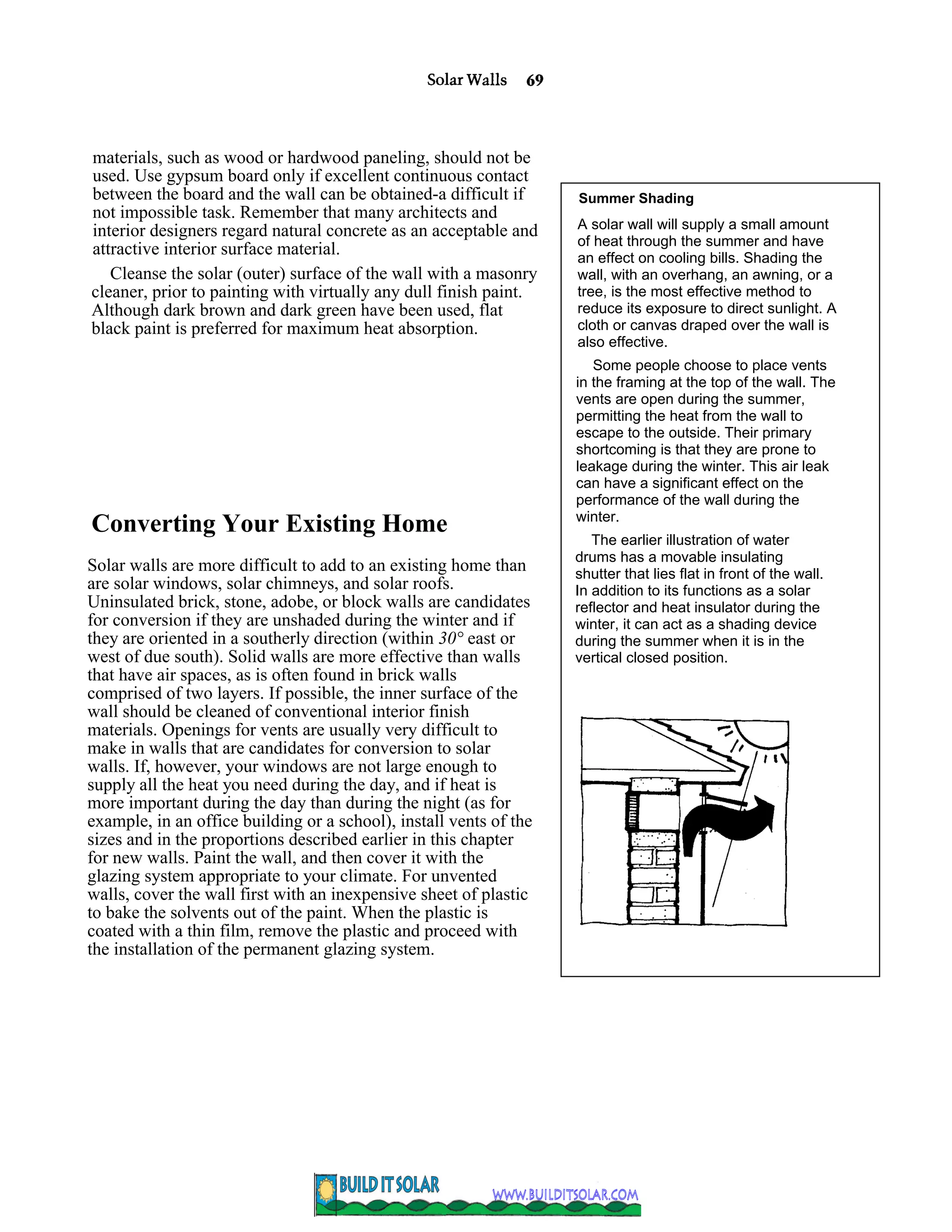 Solar Walls, Greenhouses and Organic Gardening | PDF