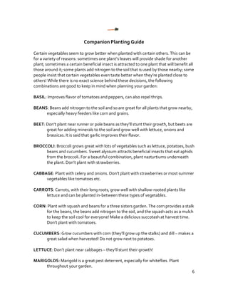 Southern California Preschool Garden Primer | PDF