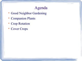 Companion Planting | PPT