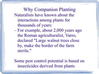 Companion Planting | PPT