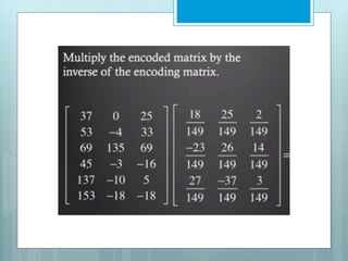 COMPANION TO MATRICES SESSION IV.pptx | Technology & Computing
