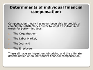 Compansation determinant | PPTX
