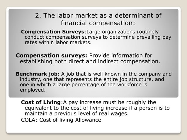Compansation determinant | PPTX