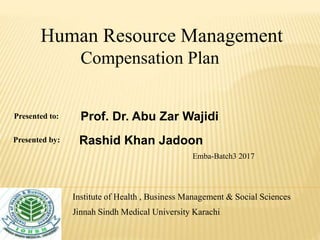Compansation plan | PPT