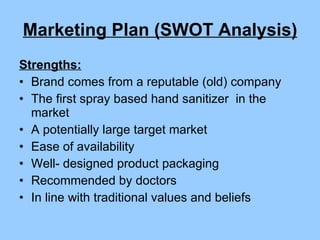 advertising plan of hand synitizer | PPT