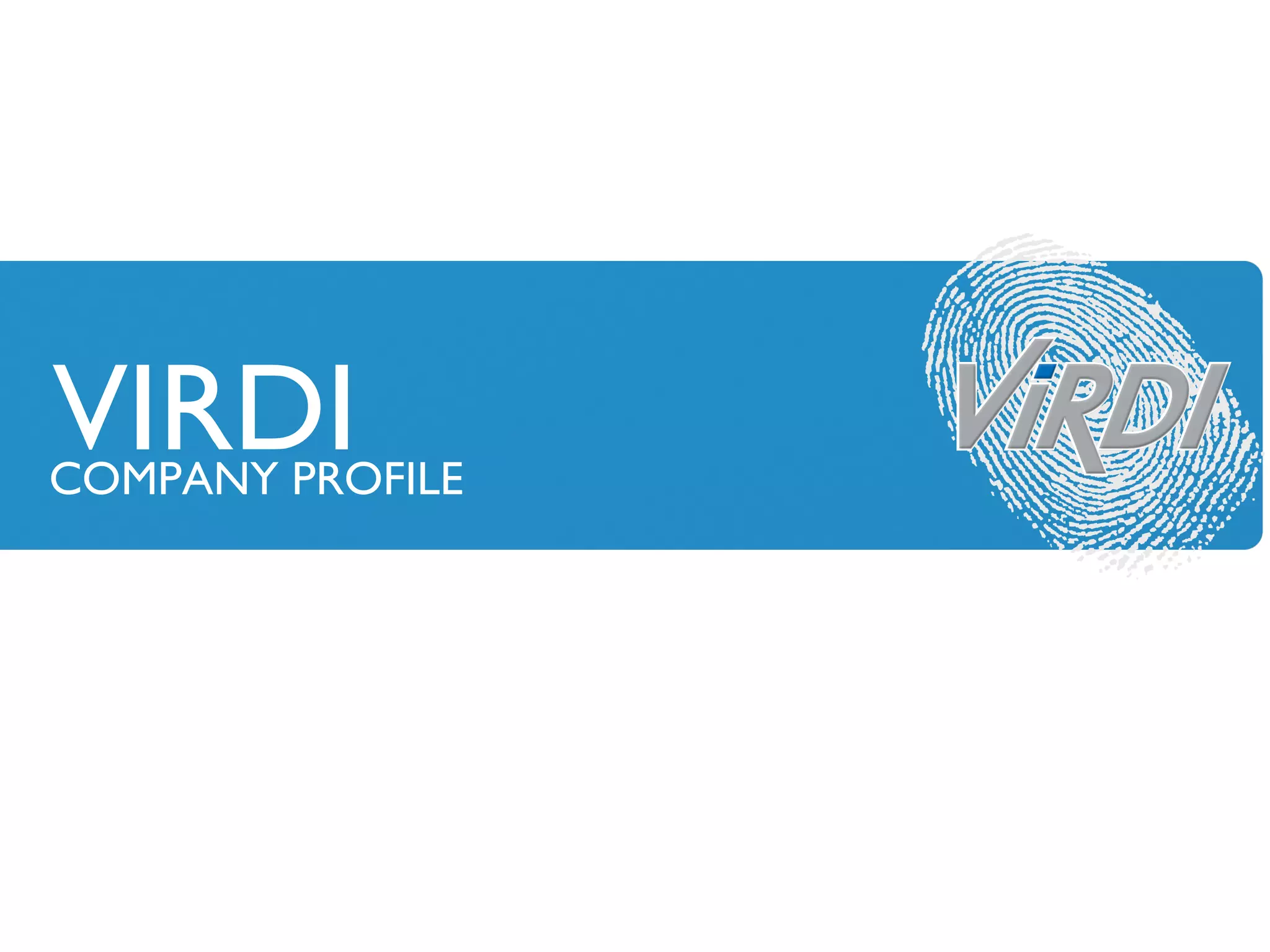 VIRDI Company Profile | PPT