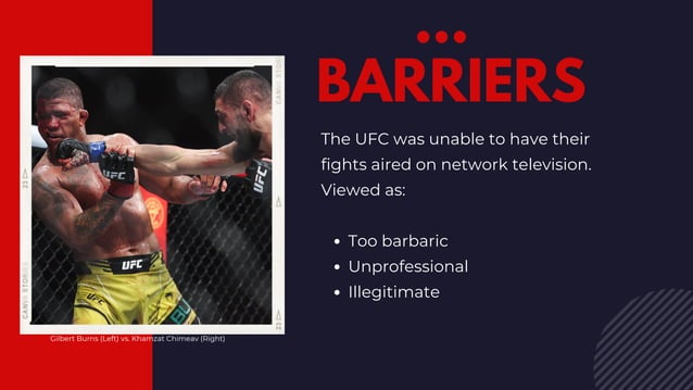 UFC's Success In The Sports Industry | PPT