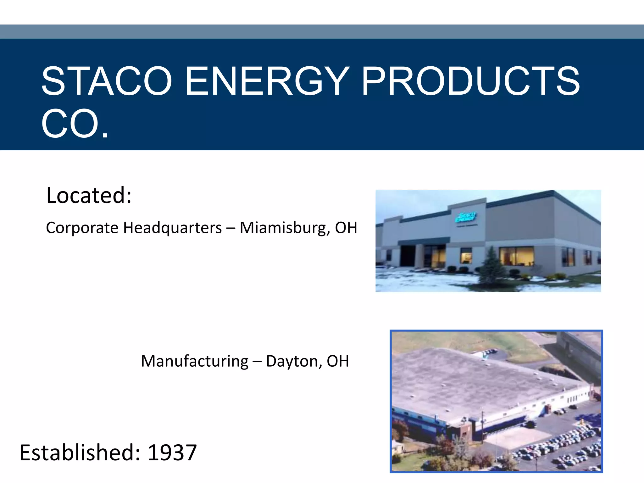 Company: Intro to Staco | PPTX