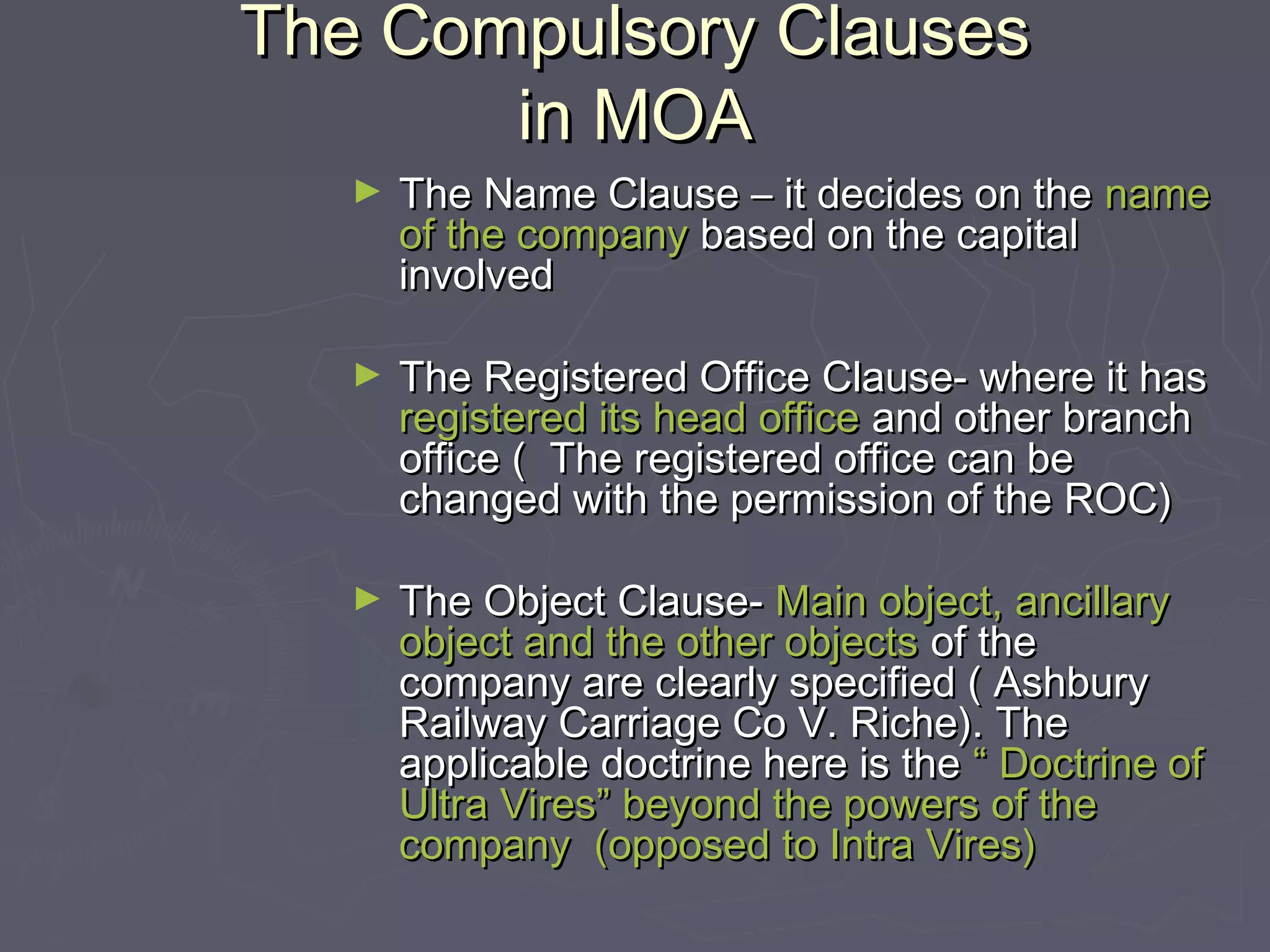 Company law ppt | PPT