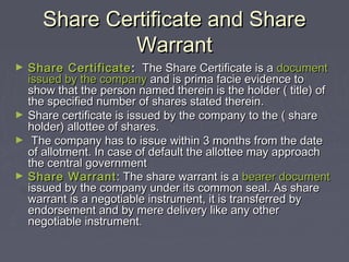 Company law ppt | PPT