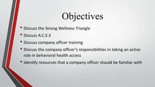 Company Officer Mental Health | PPSX