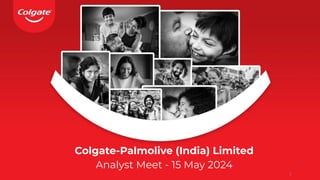 company-presentation-15-05-2024 Colgate ppt | PDF
