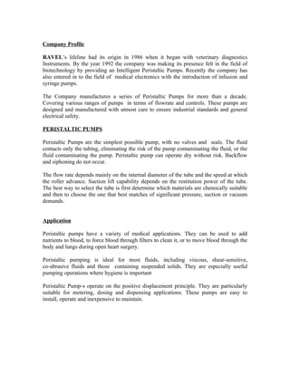 Company product profile | DOC