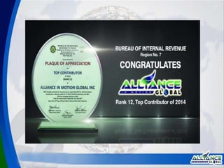 Company profile (Aim Global) | PPTX