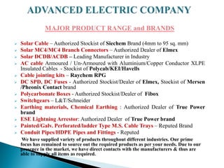 Electric Products By Advanced Electric Company | PPT