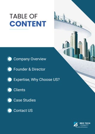 BRO Tech Craft IT Company - Company Profile | PDF