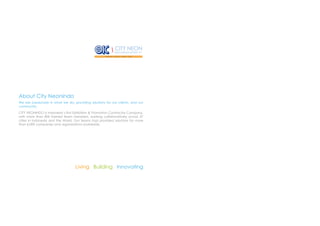 Company profile city neonindo | PDF