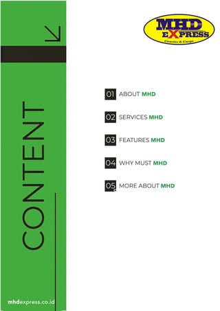 company profile jasa kirim mobil mhdexpress | PDF