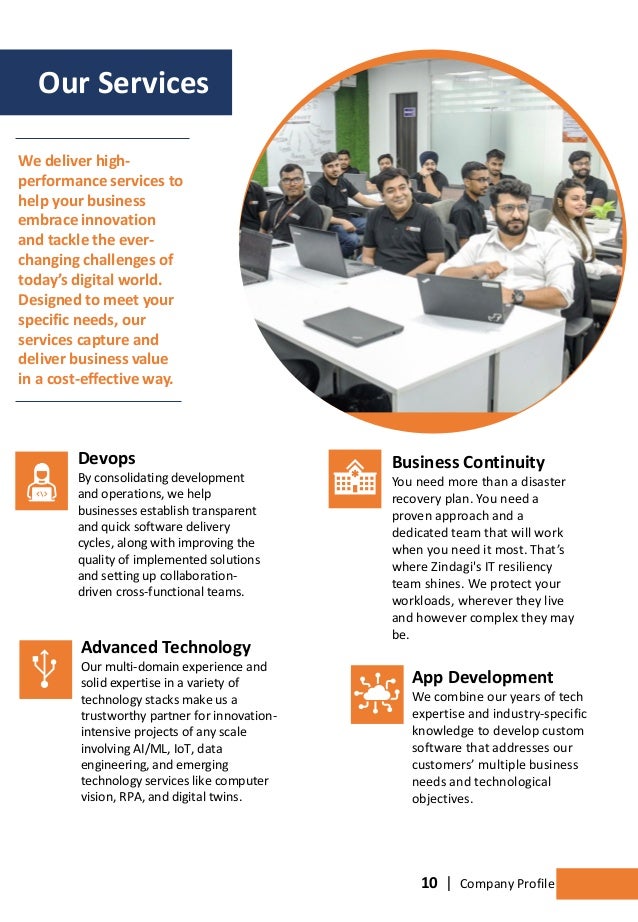 Company Profile Zindagi Technologies | PDF