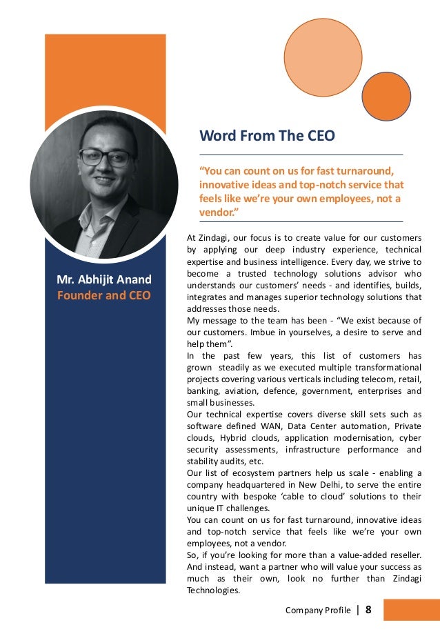Company Profile Zindagi Technologies | PDF
