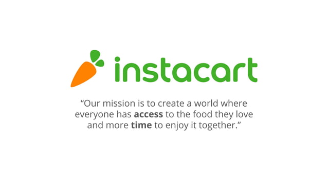 Company analysis - instacart | PPT