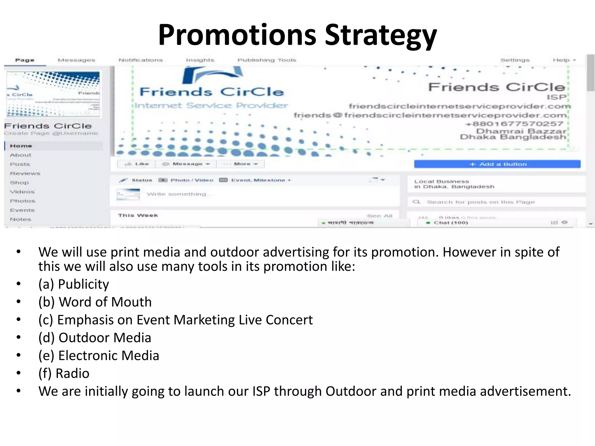 ISP business plan | PPTX