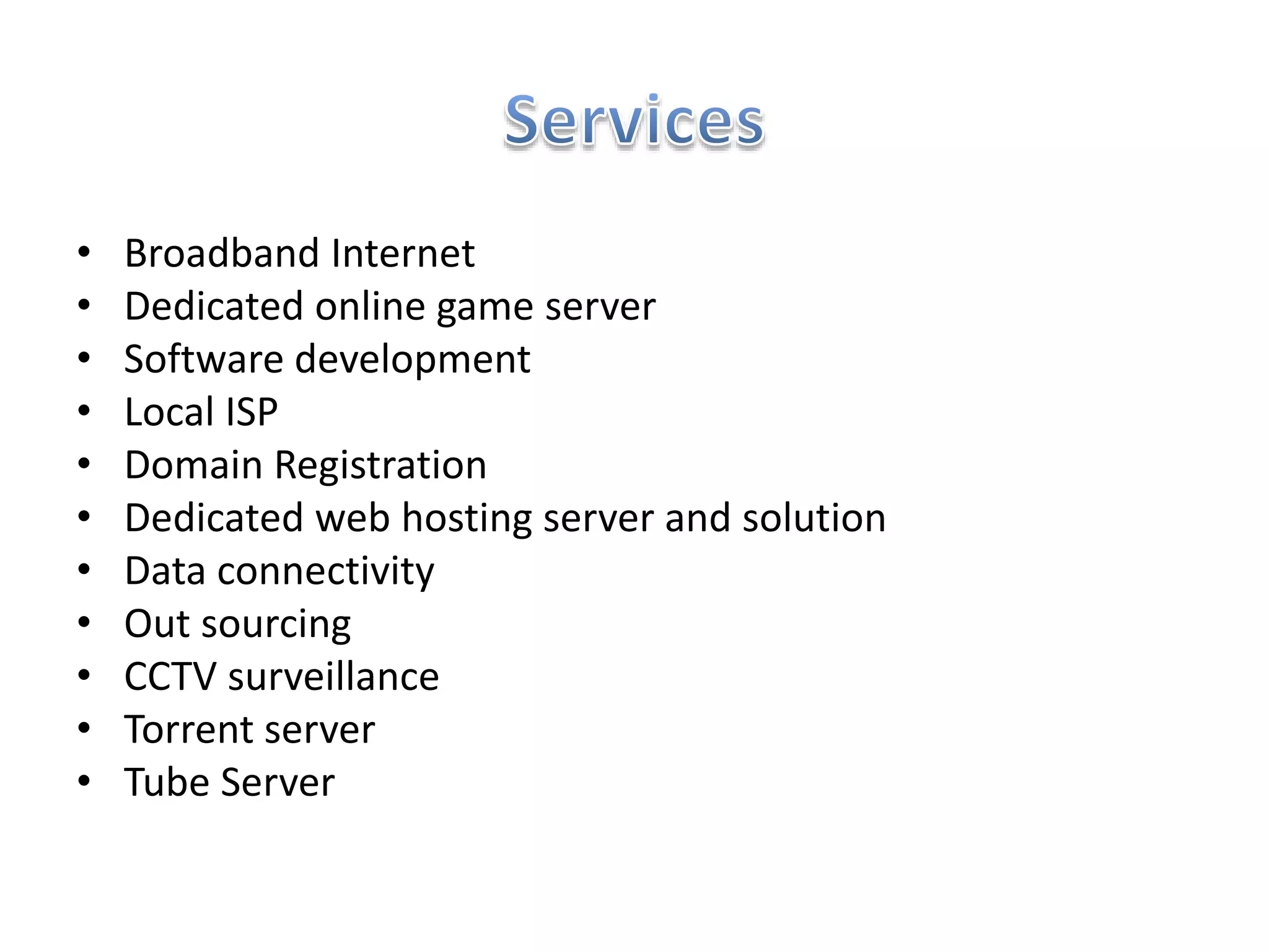 ISP business plan | PPTX