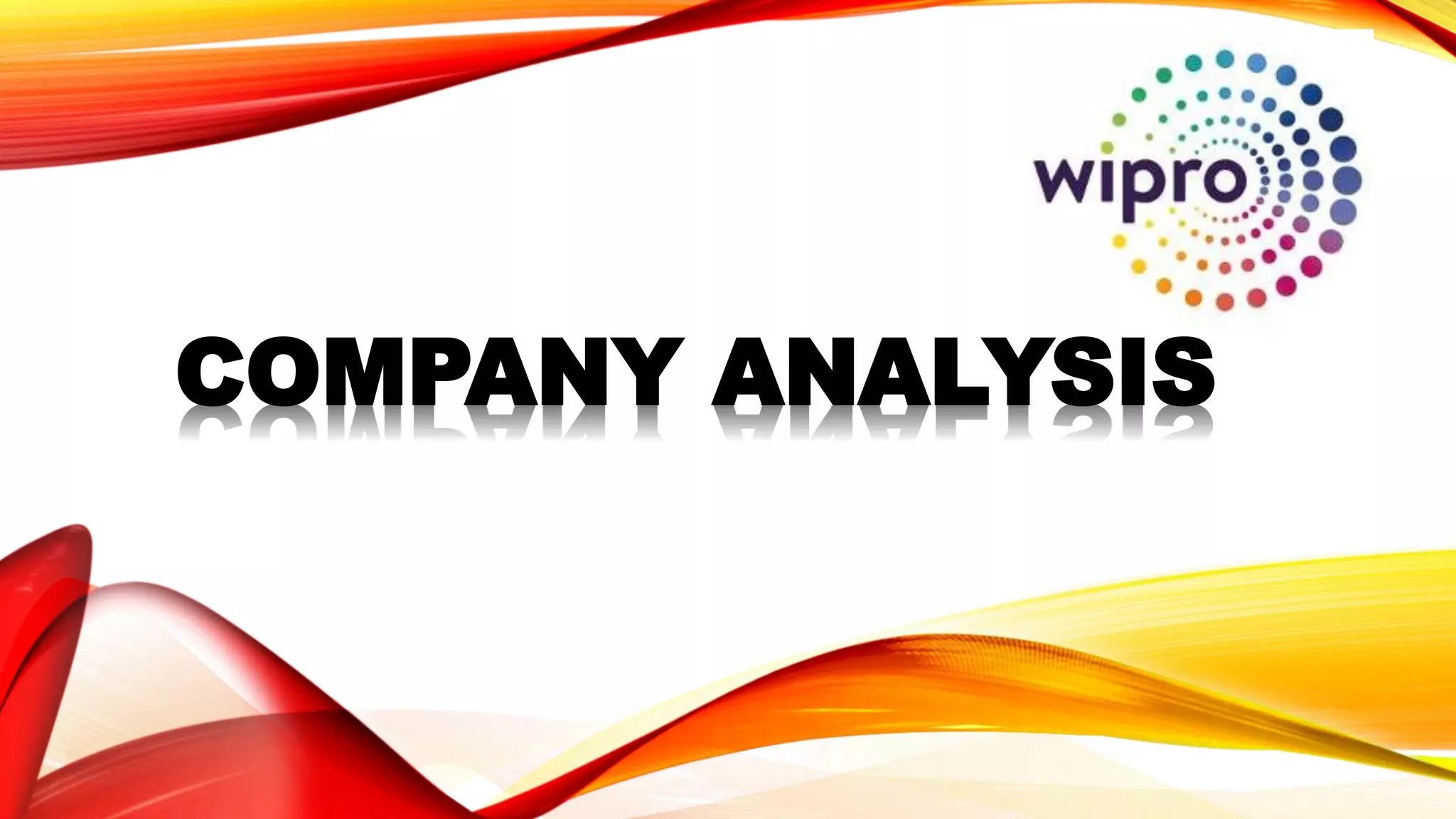 Company analysis of wipro | PDF