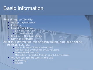 Company Analysis Presentation Updated | PPT