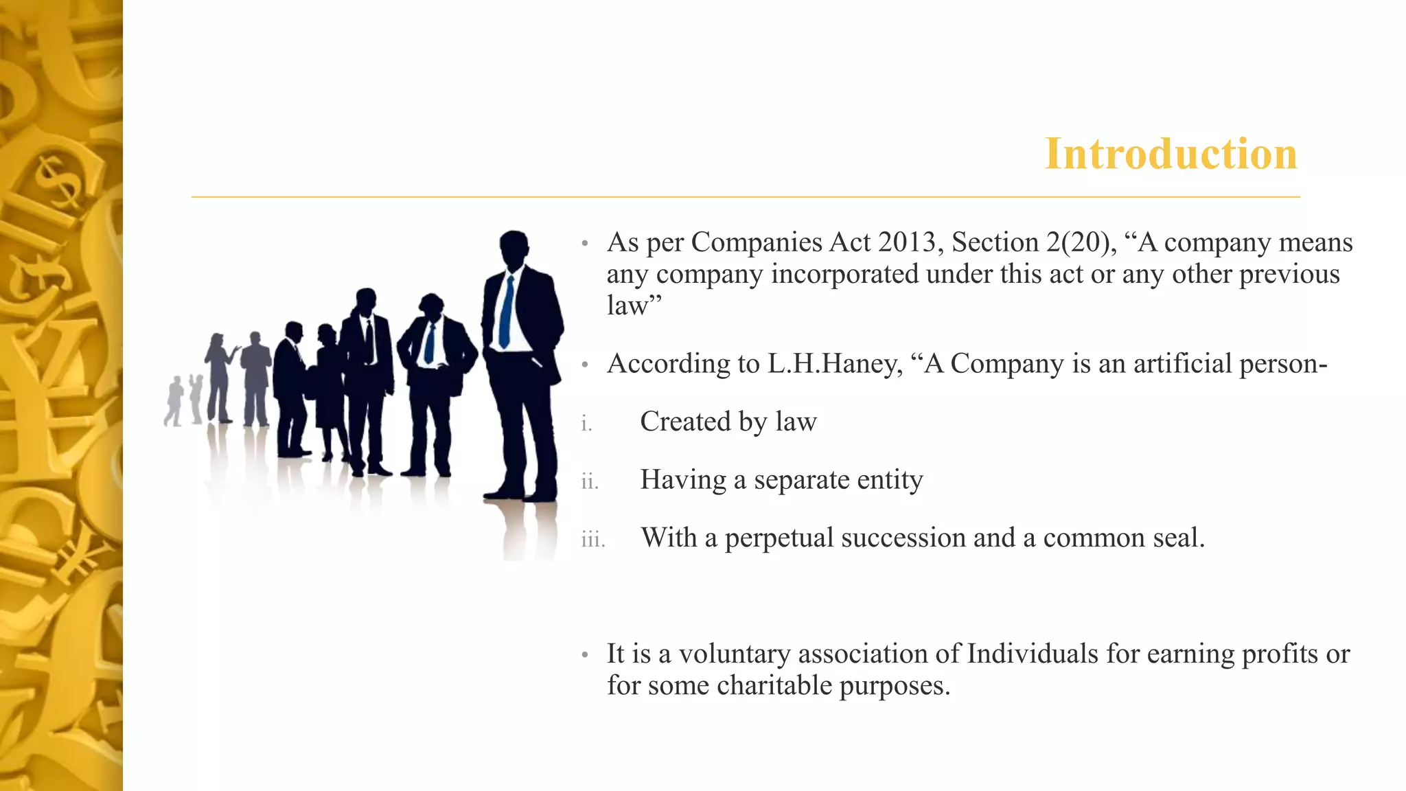 Company and its types | PPTX