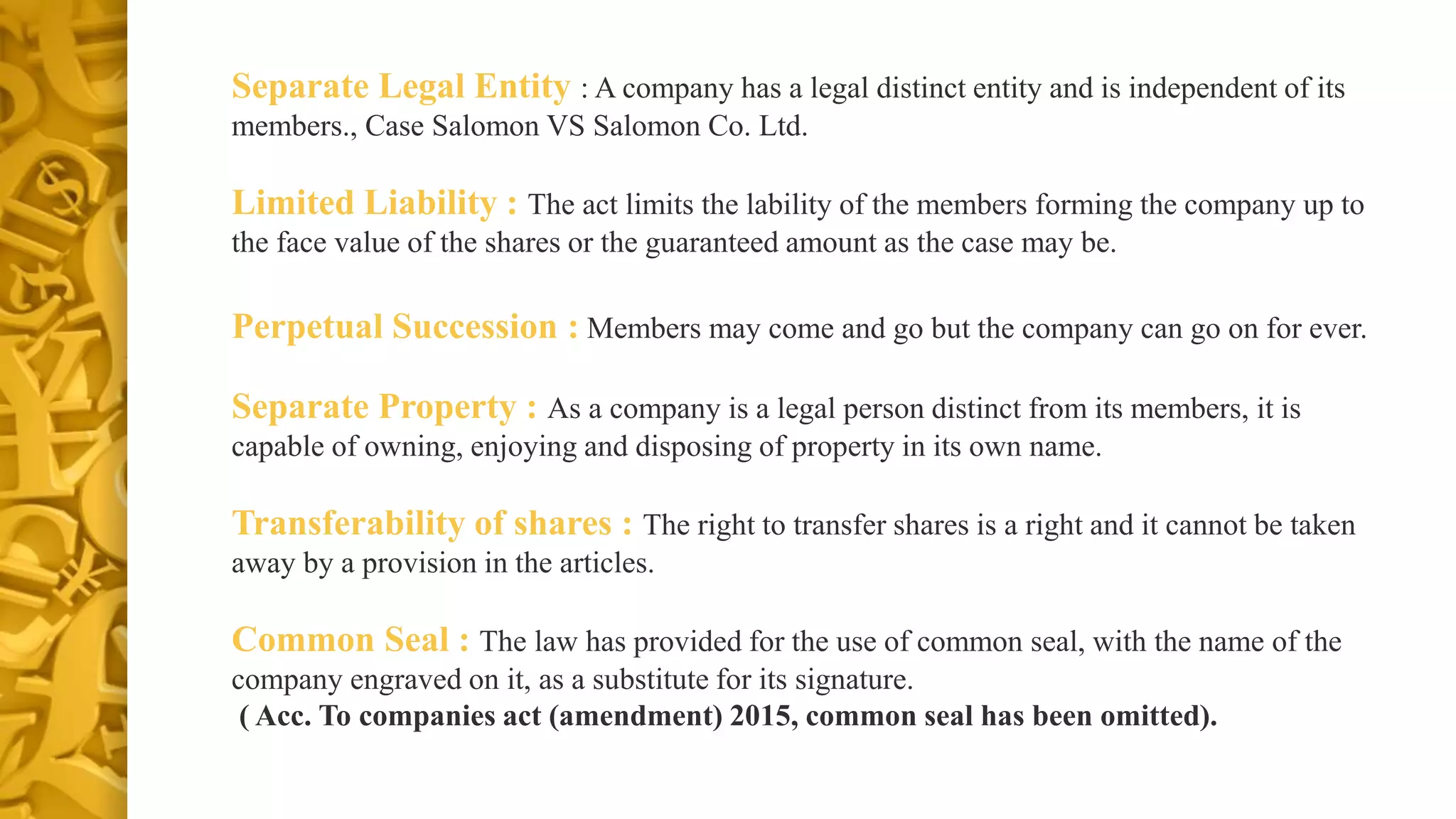 Company and its types | PPTX