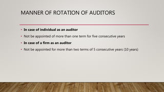 Company audit and company auditor | PPTX