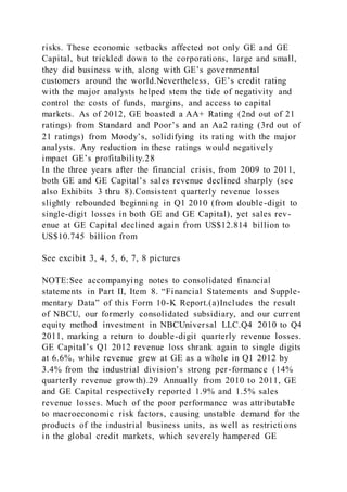 Company BackgroundFor more than a century, General Electric (GE), | DOCX