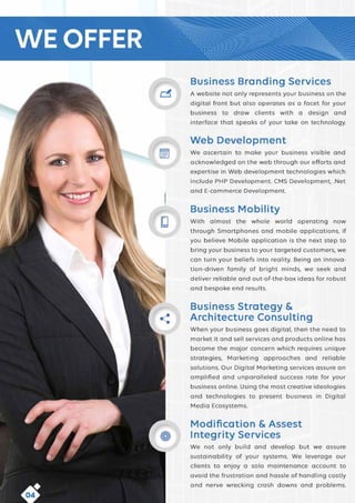 Company Brochure Solitaire Infosys | PDF