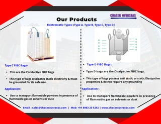 FIBC Jumbo Bags - Chaser Overseas Exporter | PDF