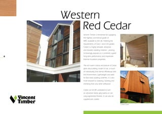 Vincent Timber Cladding brochure | PDF