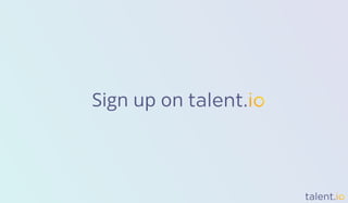 Companydeck talent.io | PDF