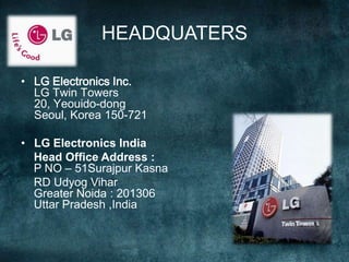 Company facts lg | PPTX