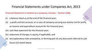 Company Final Accounts-Financial Statement | PDF