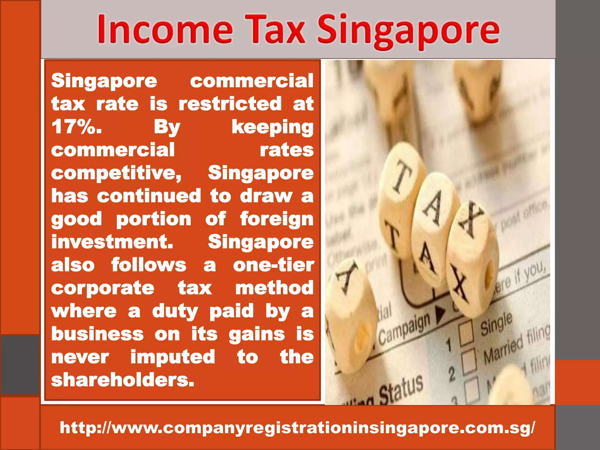 Income tax singapore | PPTX | Business Accounting & Finance | Business
