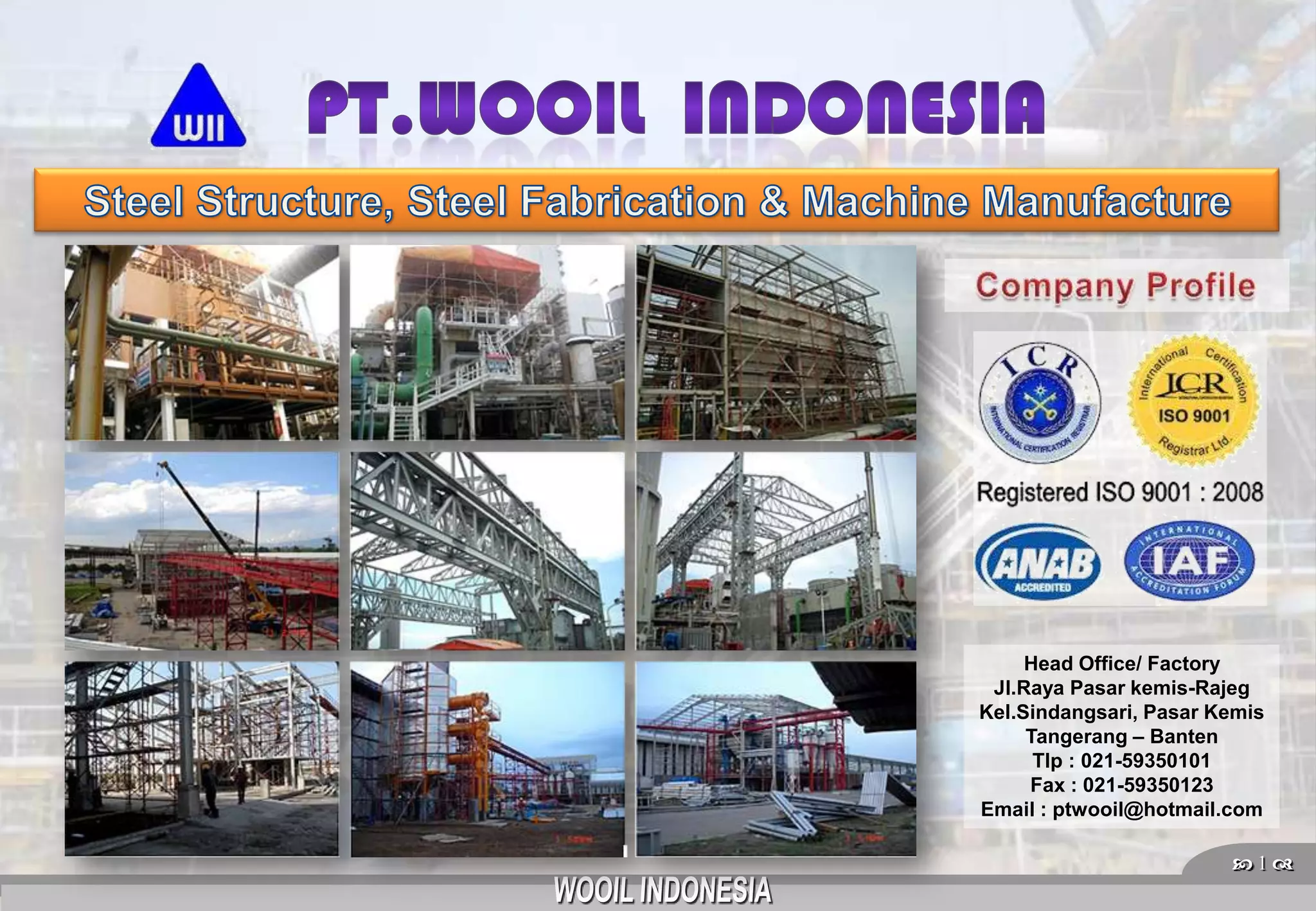 Company Profile Wooil 2014 | PPTX