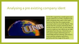 Company ident research | PPTX