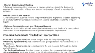 Easy Steps for Company Incorporation Success | PPTX