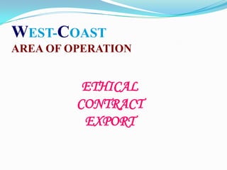West Coast Pharmaceutical | PPTX