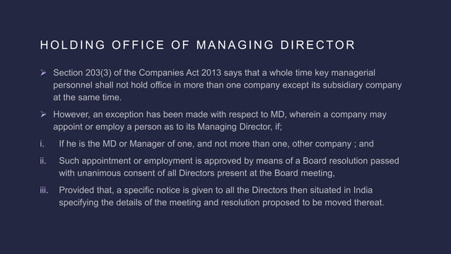 Managing Director | PPTX