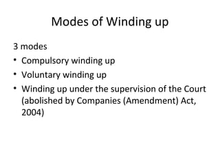 Company law part iii | PPT